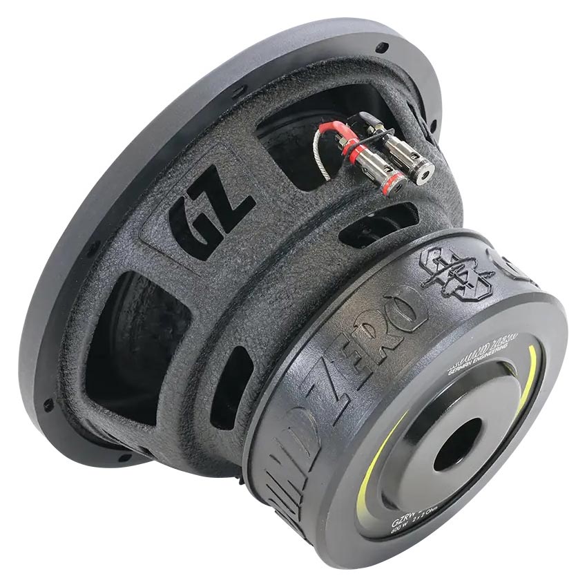 Ground Zero GZRW 25-D2 | 10" subwoofer - Musta Radioactive - Fanatic ...