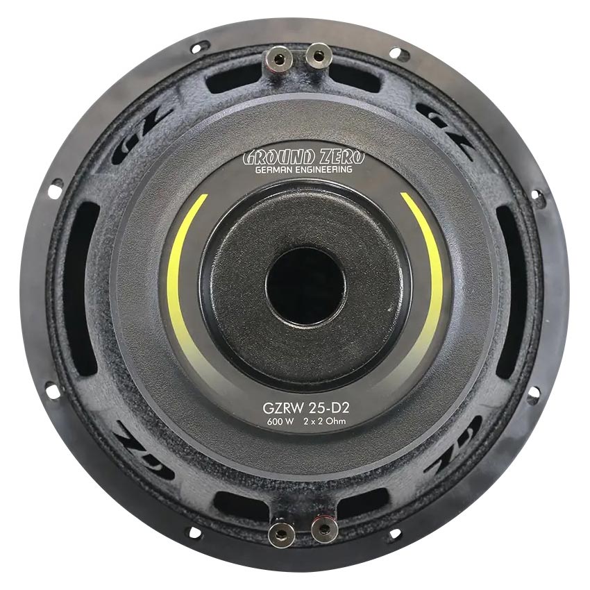 Ground Zero GZRW 25-D2 | 10" subwoofer - Musta Radioactive - Fanatic ...